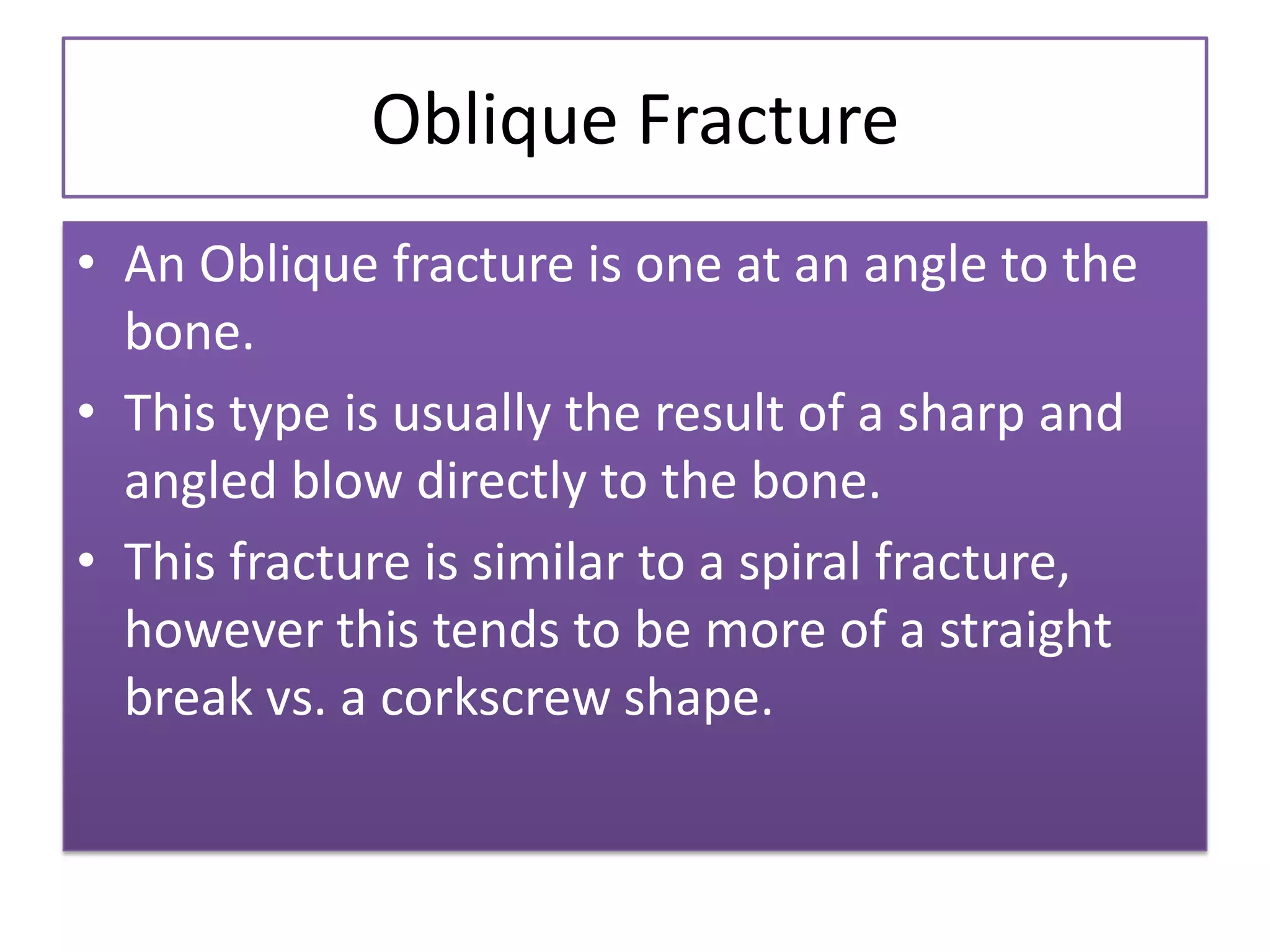 Three Types of Fractures | PPT