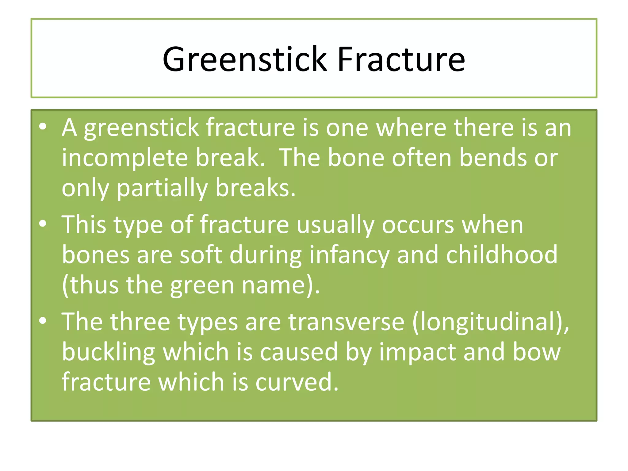 Three Types of Fractures Brett Hartsfield | PPTX