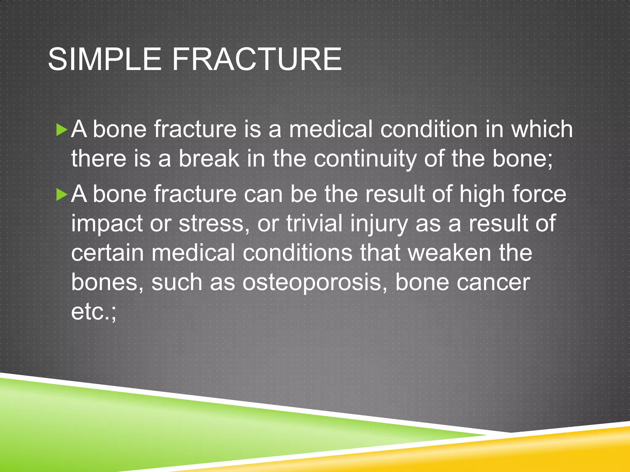 Fractures | PPT