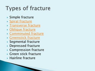 Fractures...types and healing of fractures | PPTX