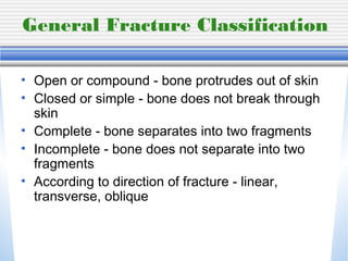 Fractures | PPT