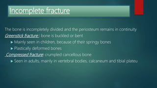 Fractures | PPTX
