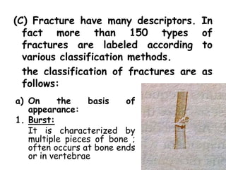 Fractures | PPTX