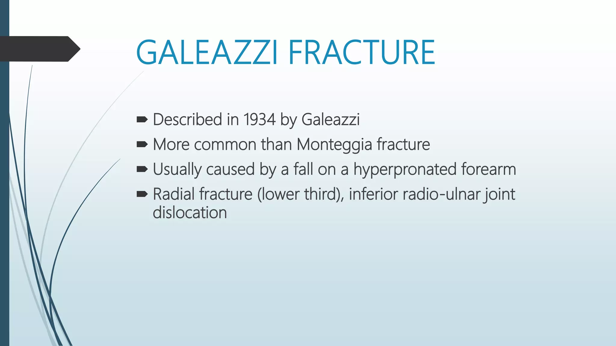 Fractures of radius and ulna . | PPTX