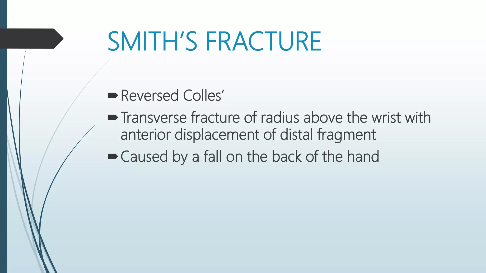 Fractures of radius and ulna . | PPTX