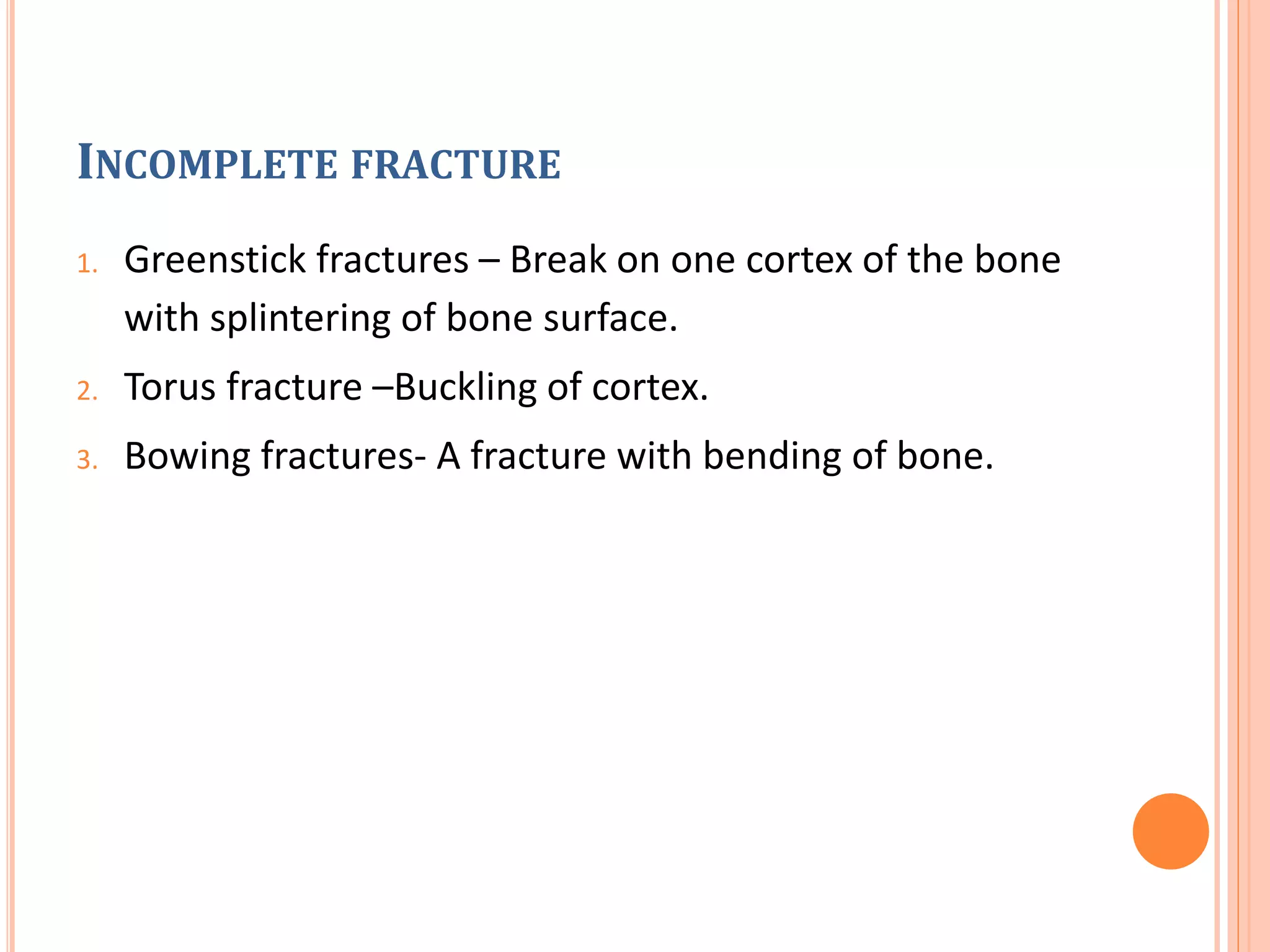 Fractures | PPTX