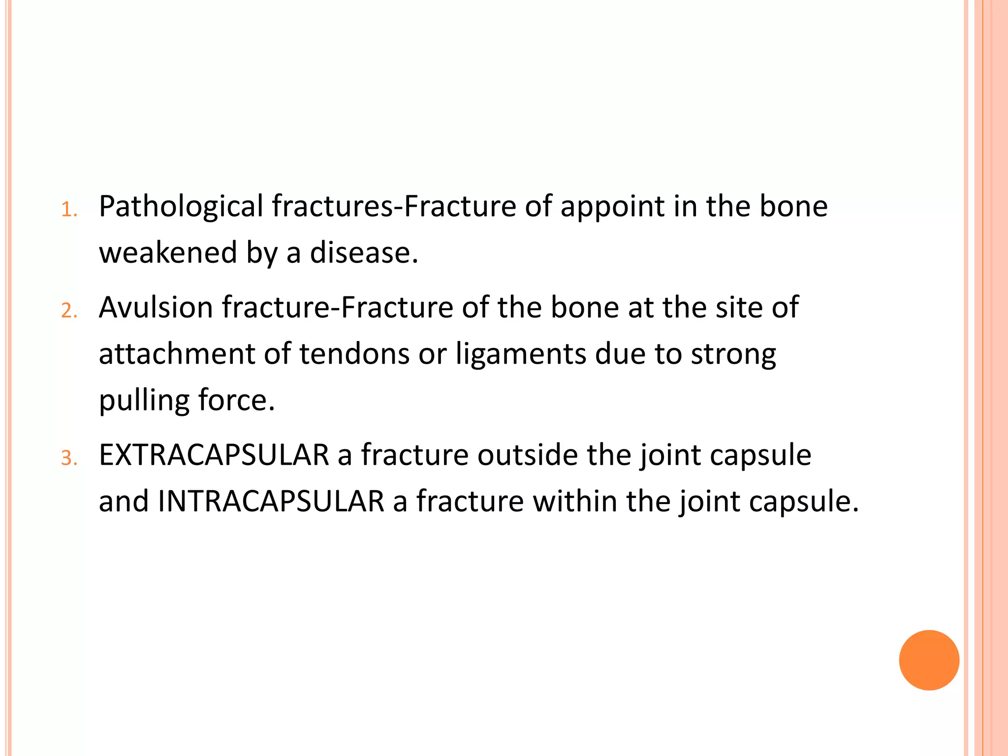 Fractures | PPTX