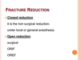 Fractures | PPTX
