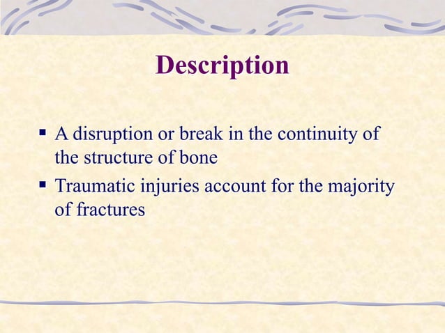 Fractures medical surgical nursing .ppt