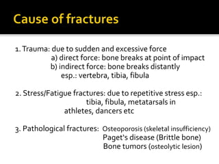 Classification and types of fractures, principles of trauma surgery.pptx