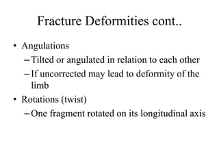 Fractures forms and types in skeletal system pptx | PPTX