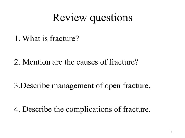 Fractures forms and types in skeletal system pptx | PPT