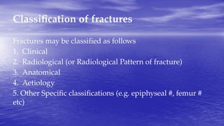 FRACTURES.pptx basic presentation on trauma | PPTX