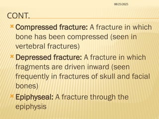 Fractures, fundamental emergency medicine ppt | PPTX