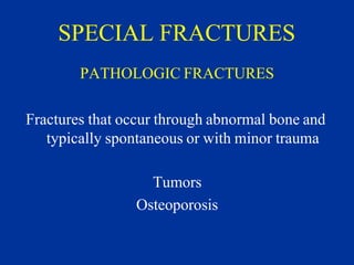 fractures and dislocations, Classification | PPTX