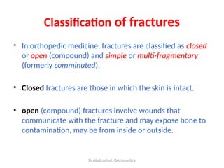 fractures-priciples-2.peresentaions f for medicine | PPT