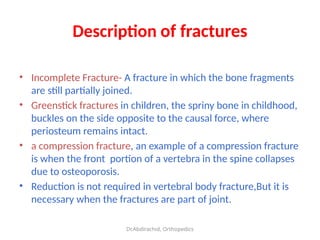 fractures-priciples-2.peresentaions f for medicine | PPT
