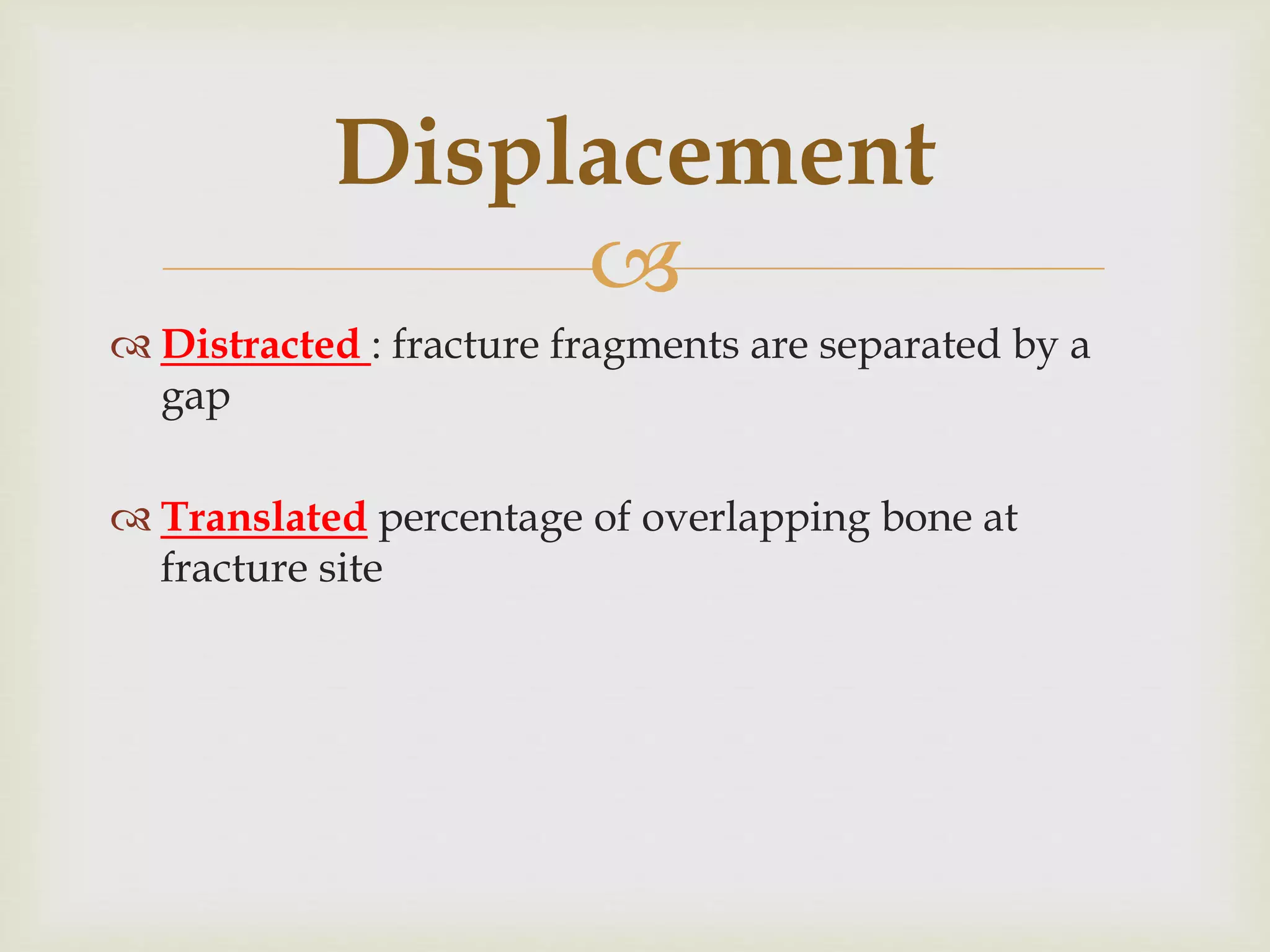 Fractures and dislocations | PPTX