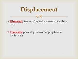 Fractures and dislocations | PPTX