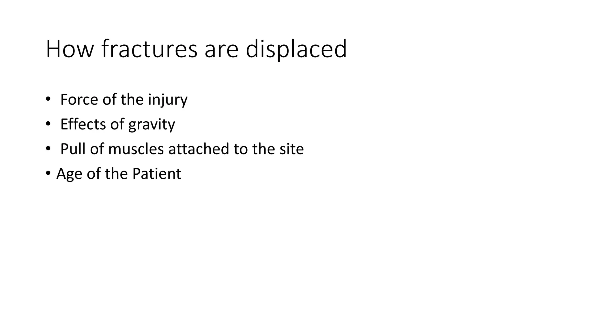 Fractures and dislocations | PPTX