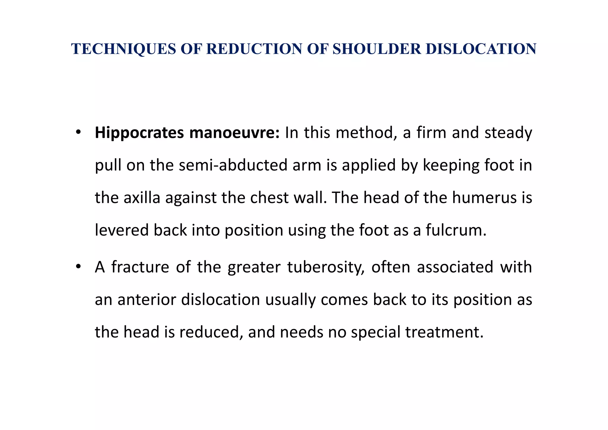 Fractures around shoulder | PDF