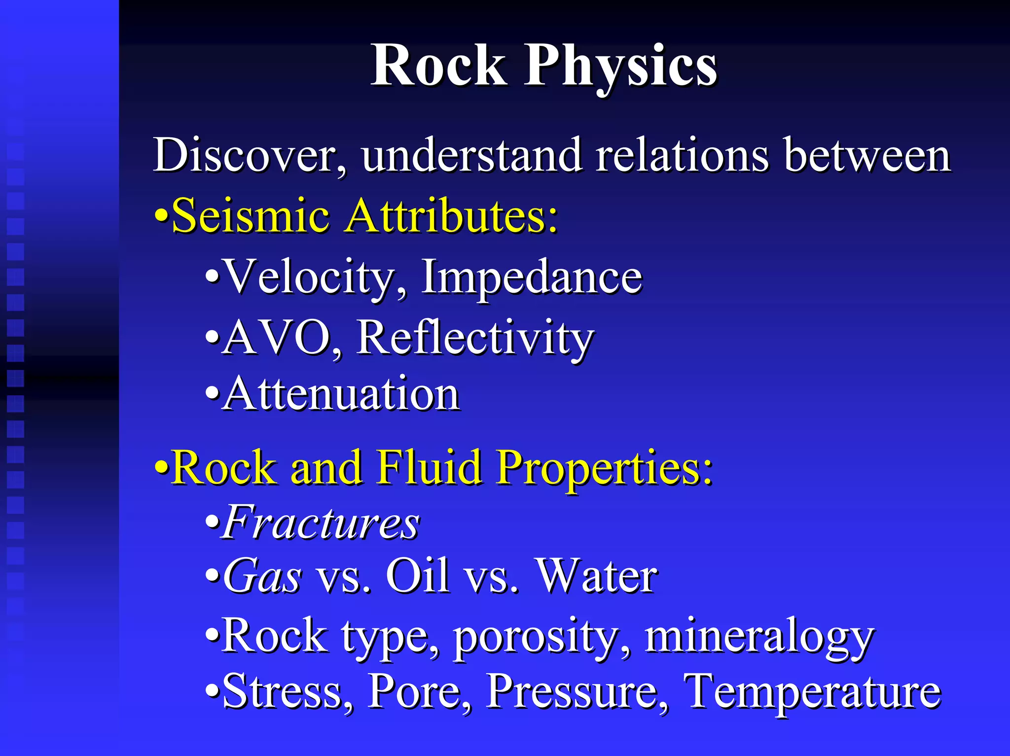 Seismic signature of Fractures | PDF