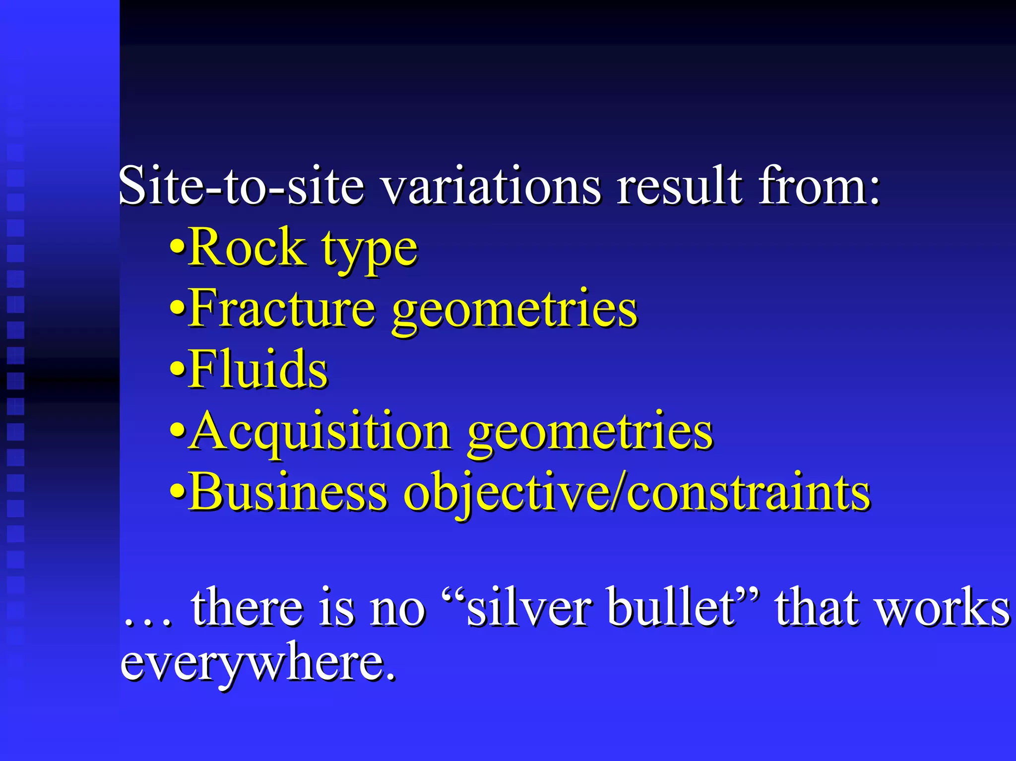 Seismic signature of Fractures | PDF