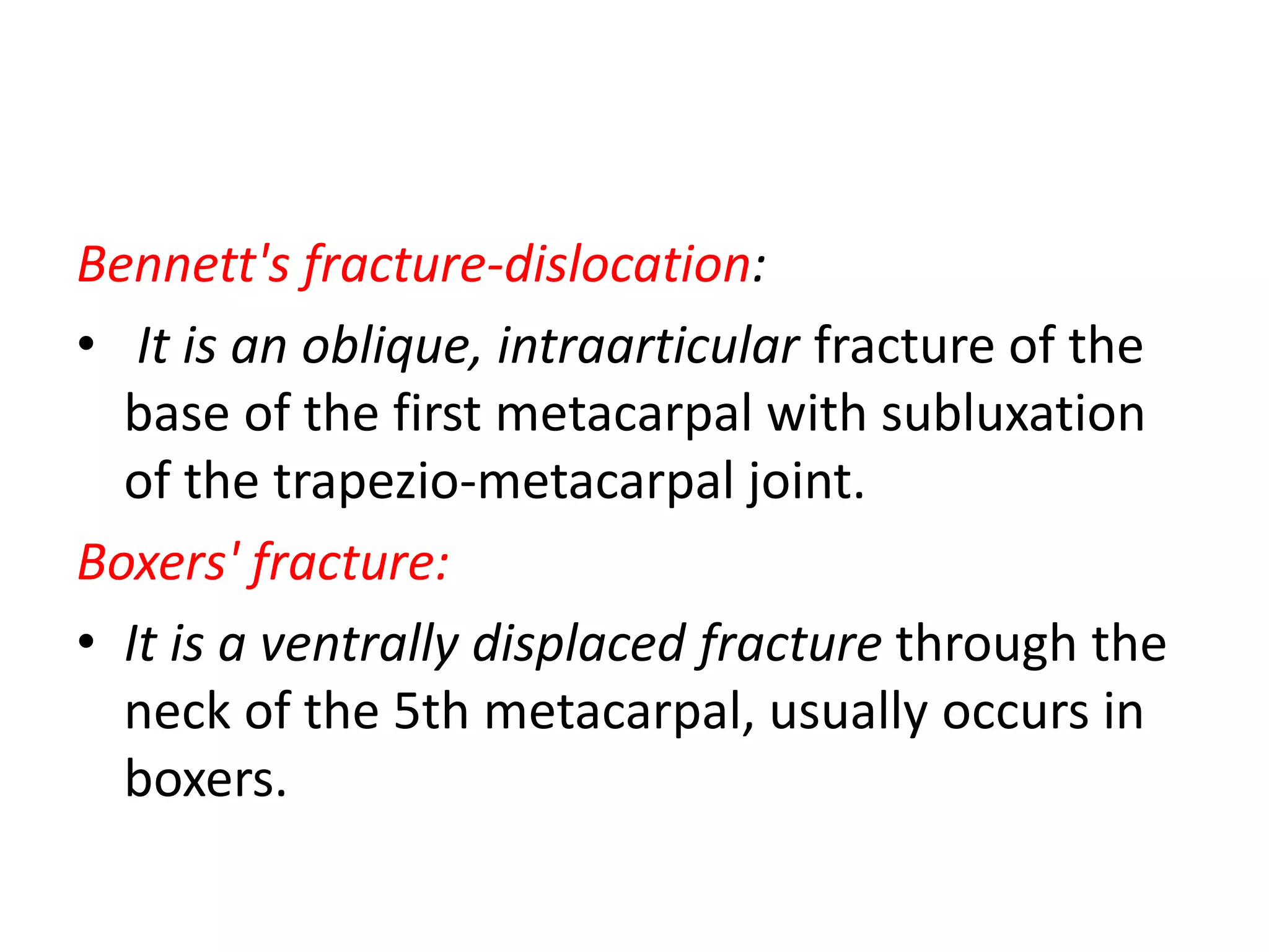 Fractures & dislocations general principles | PPTX