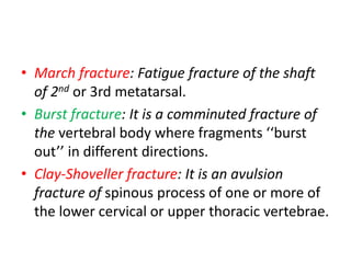 Fractures & dislocations general principles | PPTX