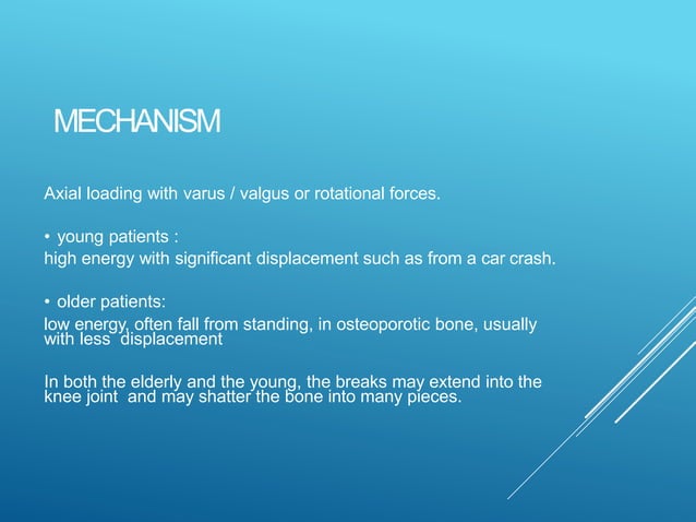 fracture shaft of femur.pptx | First Aid | Injuries