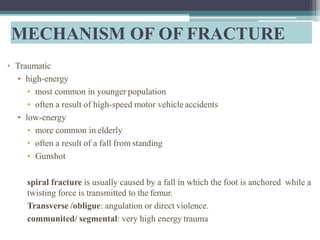 Fracture shaft of femur by dr ashutosh | PPTX