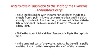 Fracture shaft of humerus | PPTX