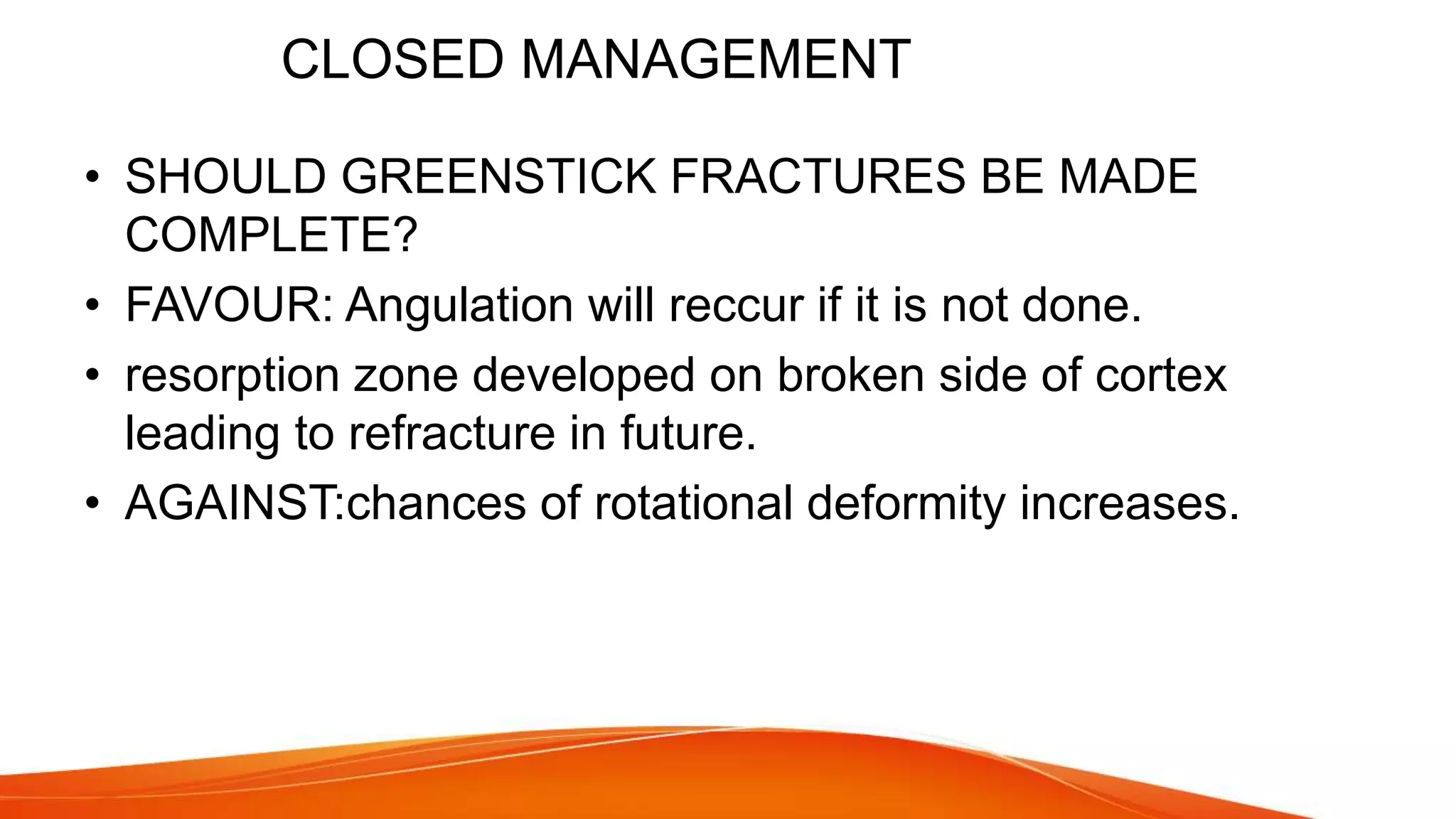 Fracture shaft of radius ulna 2021 | PPTX