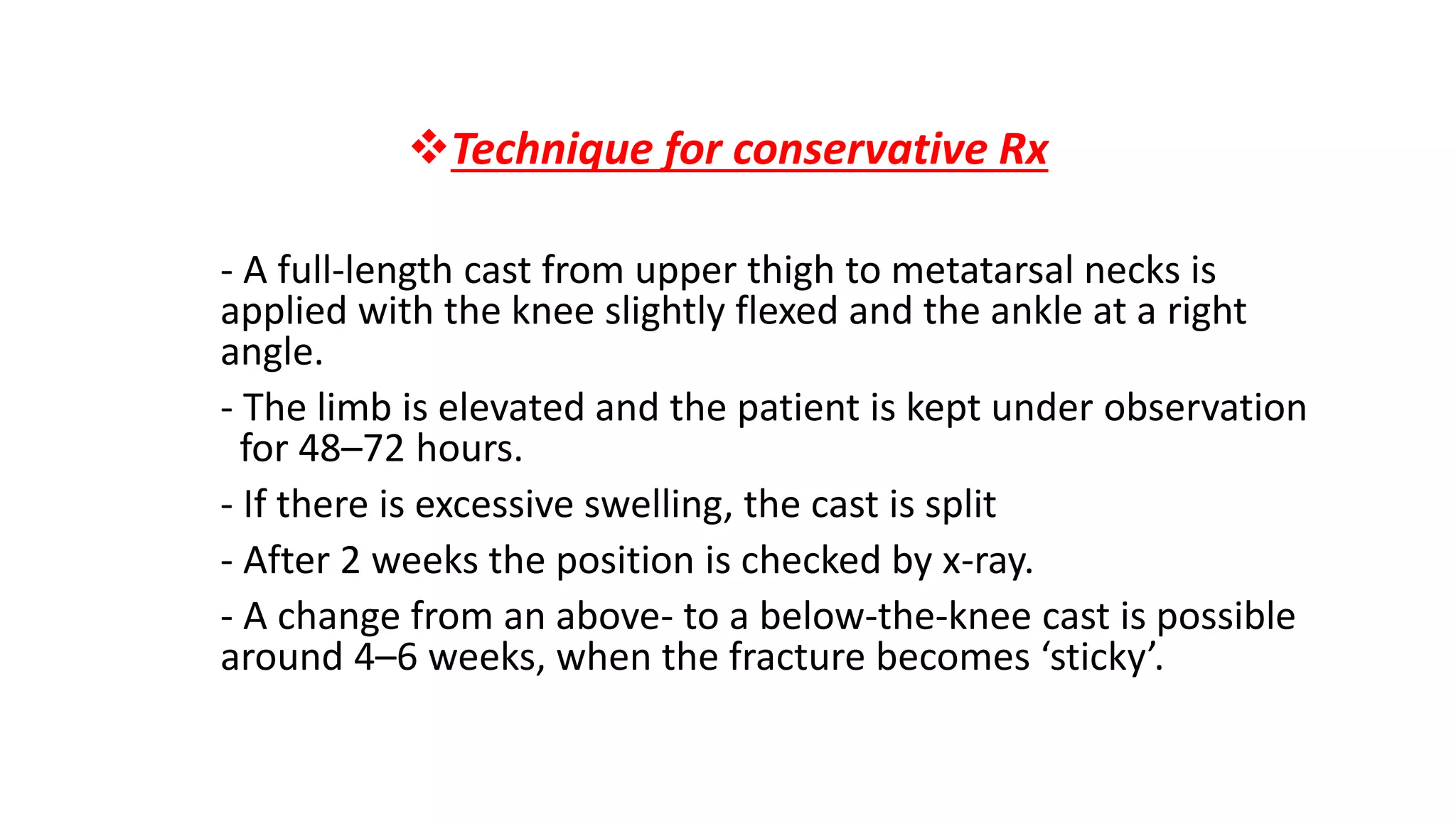 Fracture shaft of tibia | PPTX
