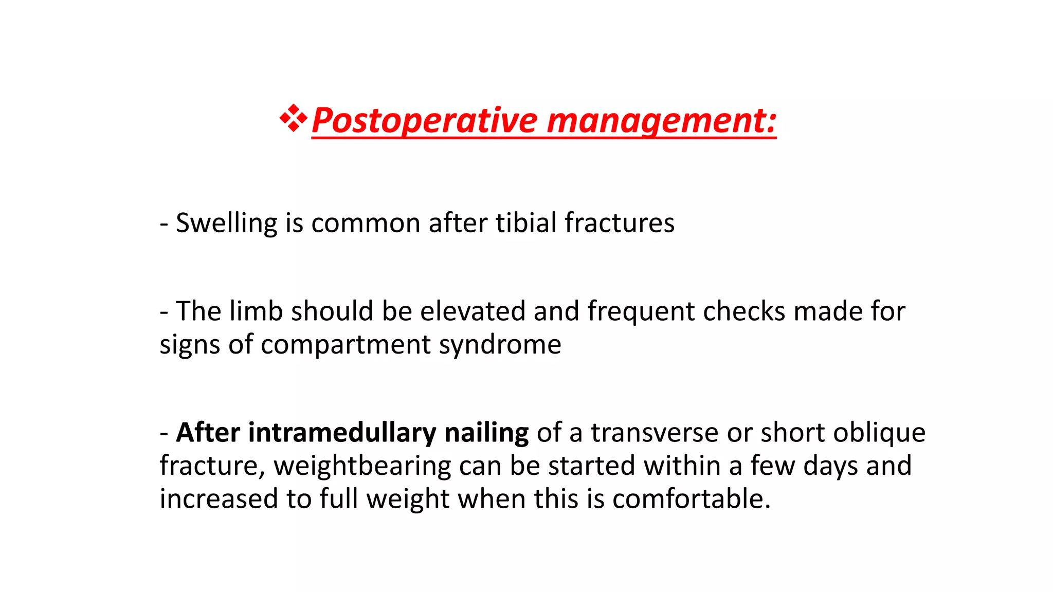 Fracture shaft of tibia | PPTX