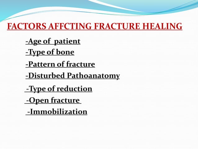 Fractures healing complication & management | PPTX
