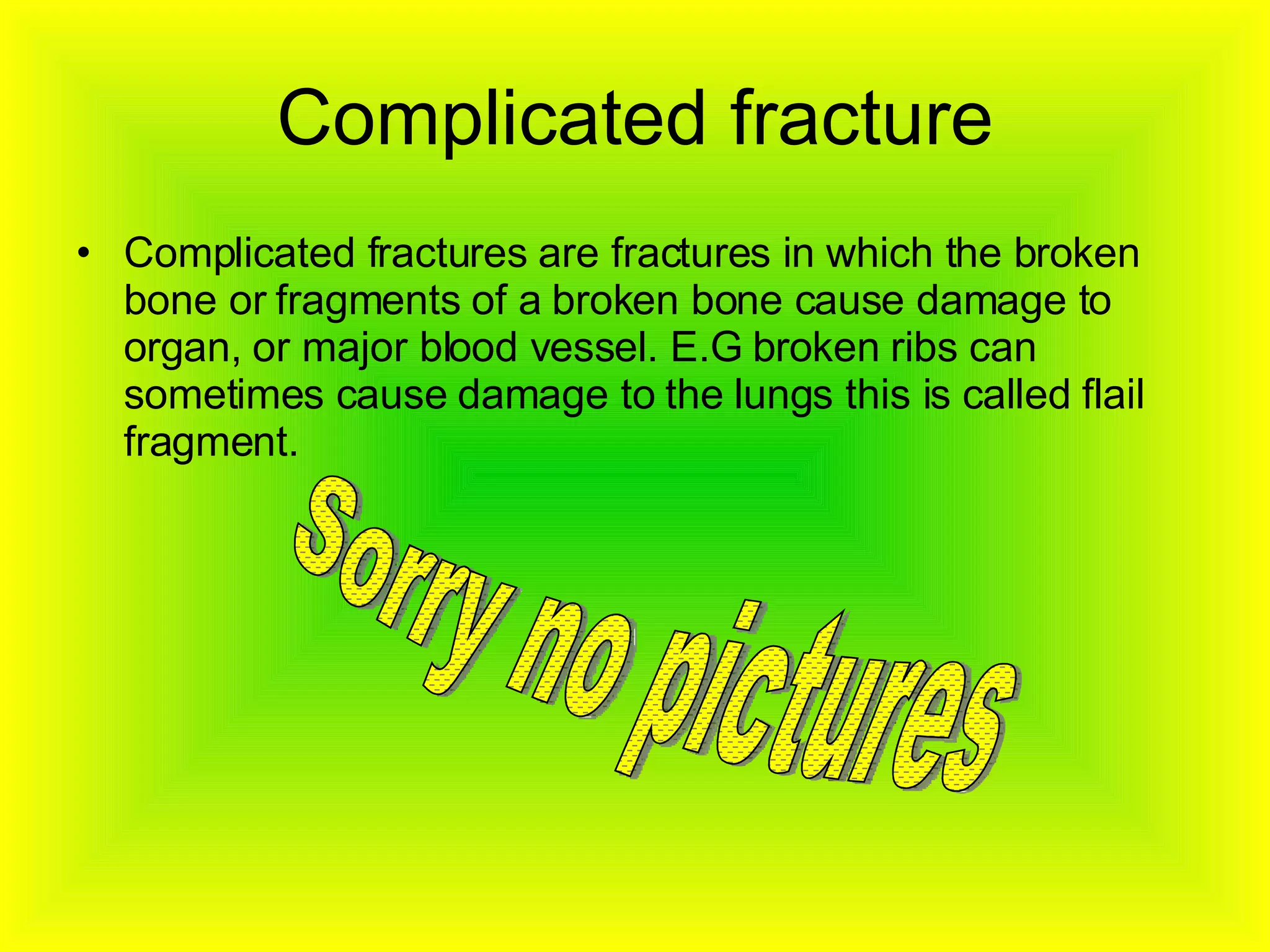 Fractures | PPT