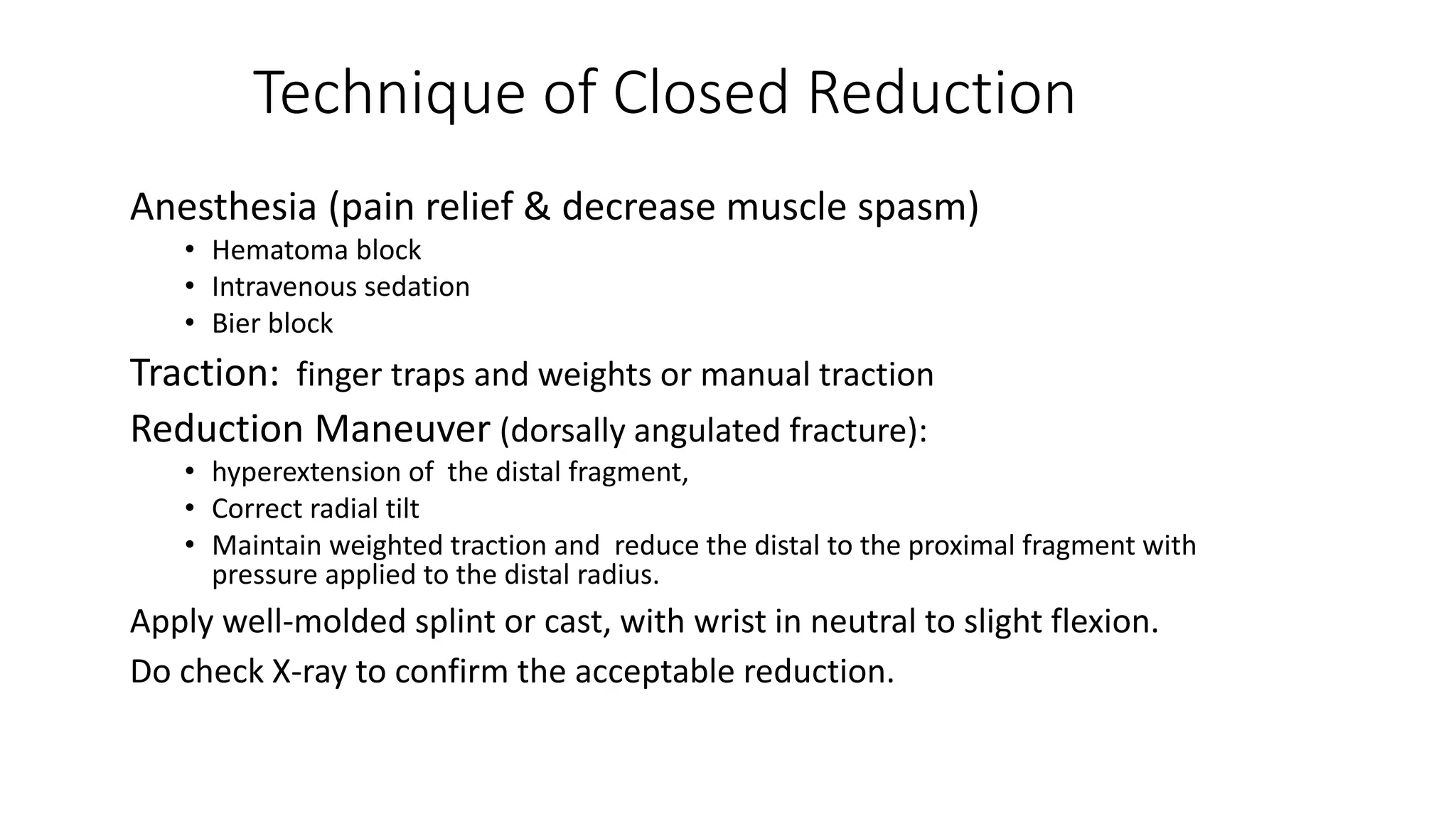Fractures of distal end radius | PPTX