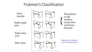 Colles Fracture Classification