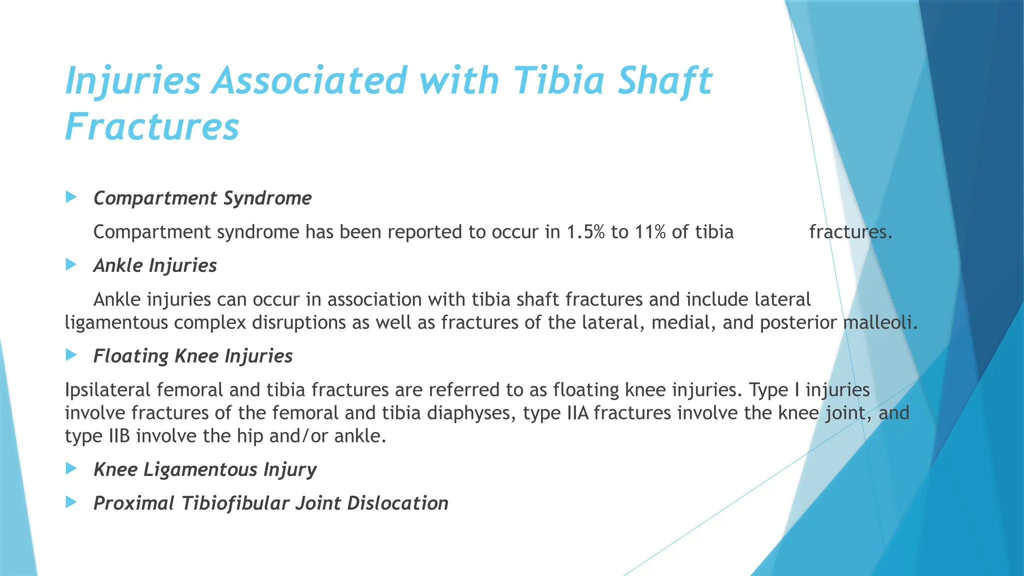 Fractures of Leg and Foot orthopedics campbell | PPTX