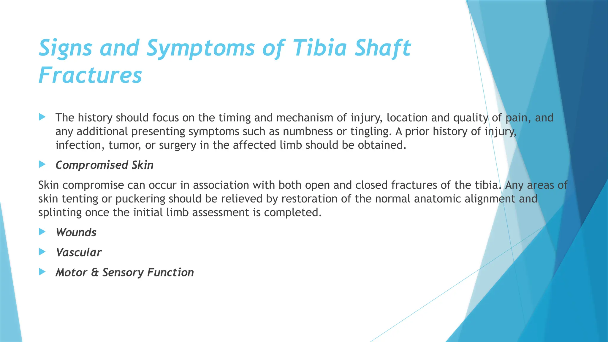 Fractures of Leg and Foot orthopedics campbell | PPTX