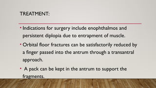 Fractures of Orbital Floor and Maxilla.pptx