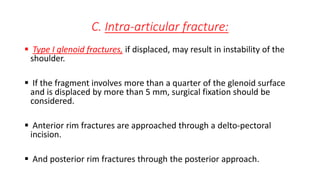 Fractures of scapula | PPTX