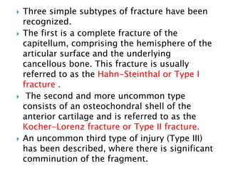 Fractures of the distal humerus ppt | PPTX