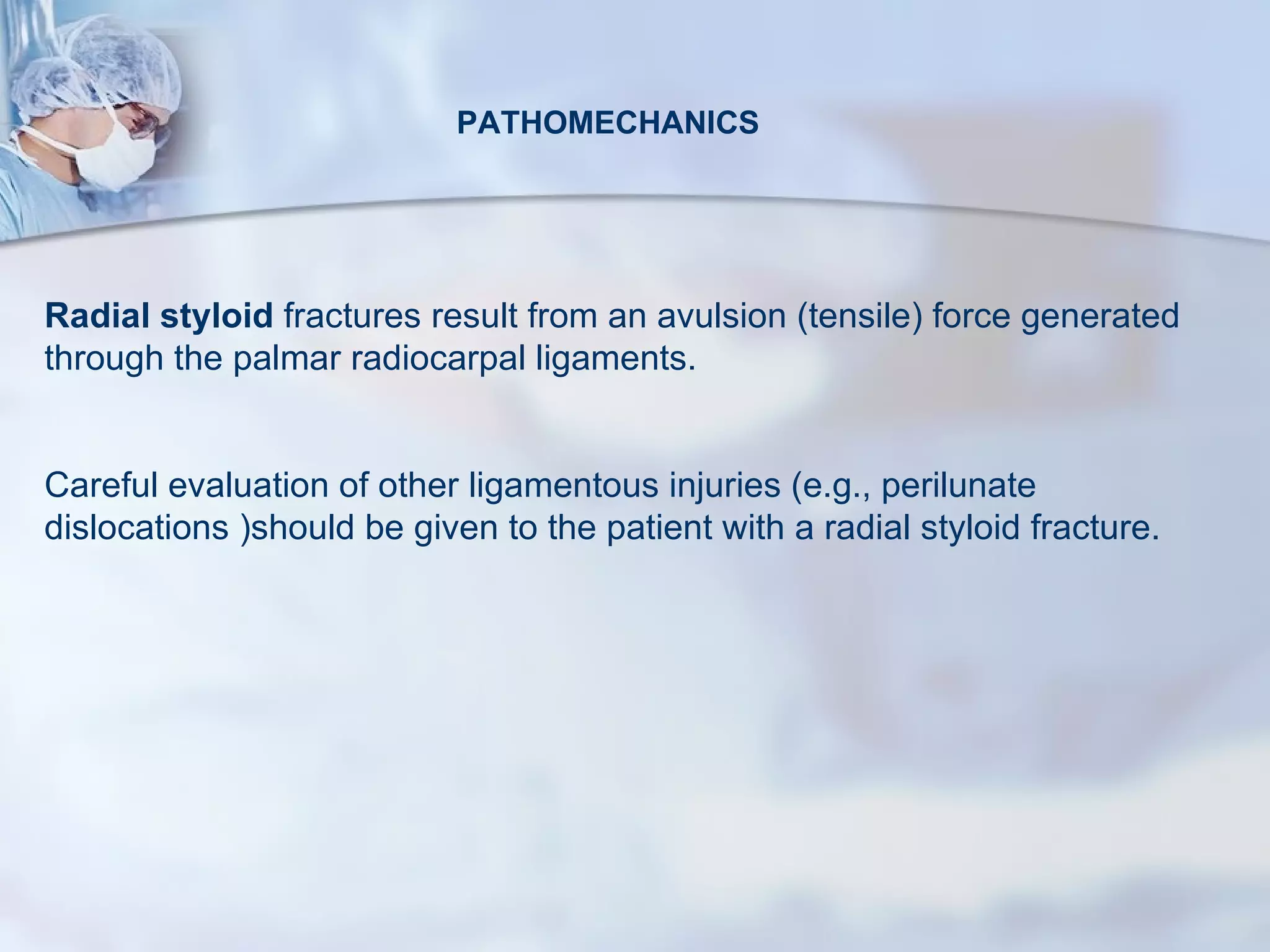 Fractures Of The Distal Radius | PPT