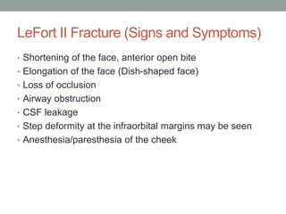 Fractures of the Middle third of the Facial Skeleton | PPTX