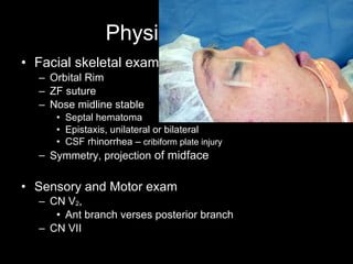 Fractures of the Midface / Orbit | PPT