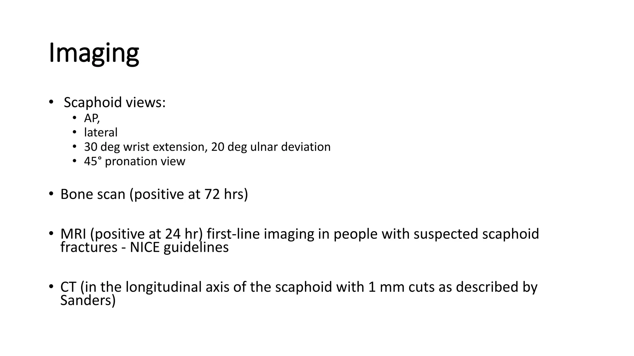 Fractures of the scaphoid | PPTX