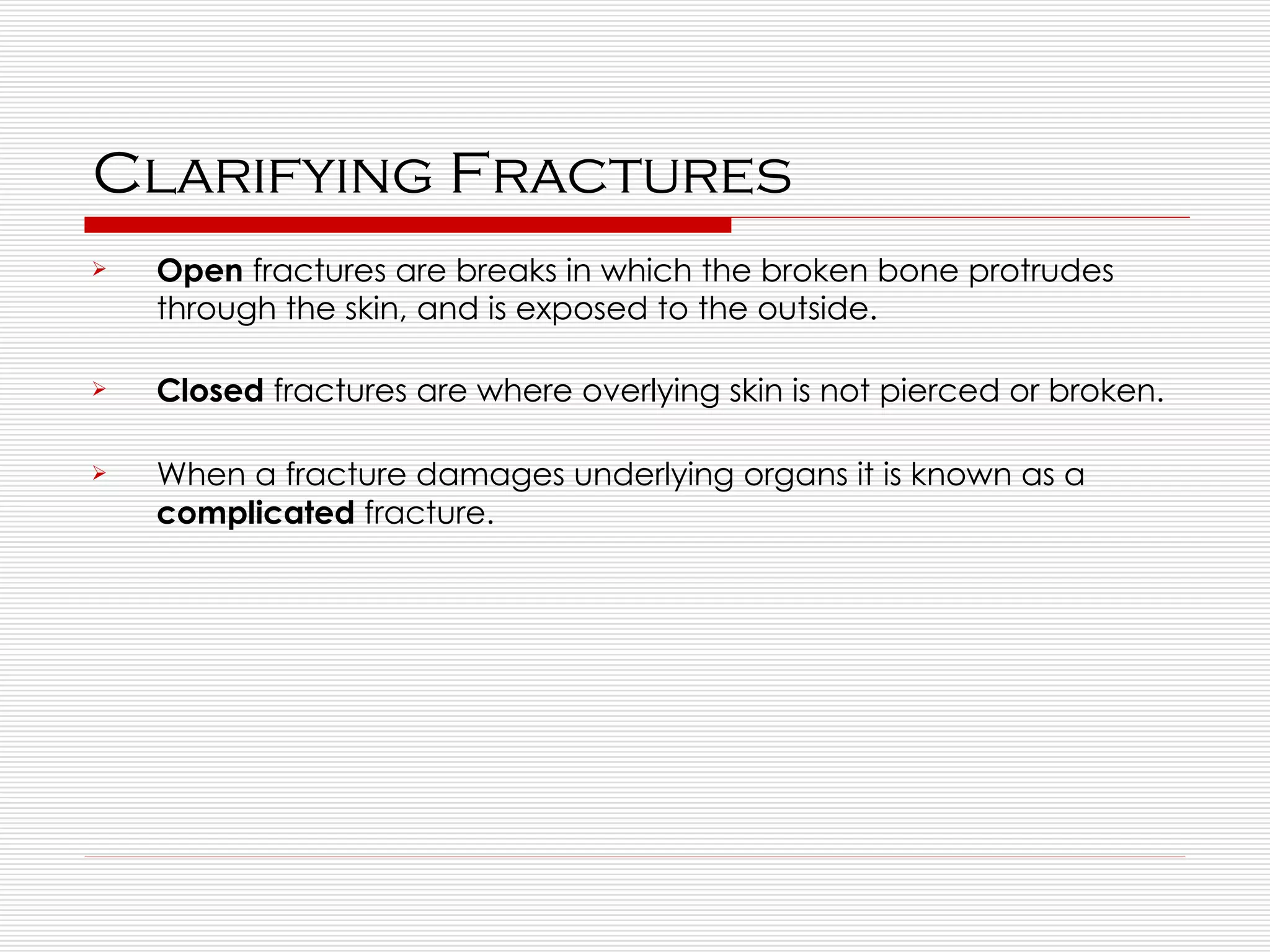 Fractures | PPT