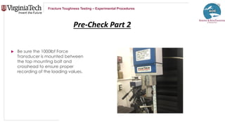Fracture Toughness Testing for materials | PDF